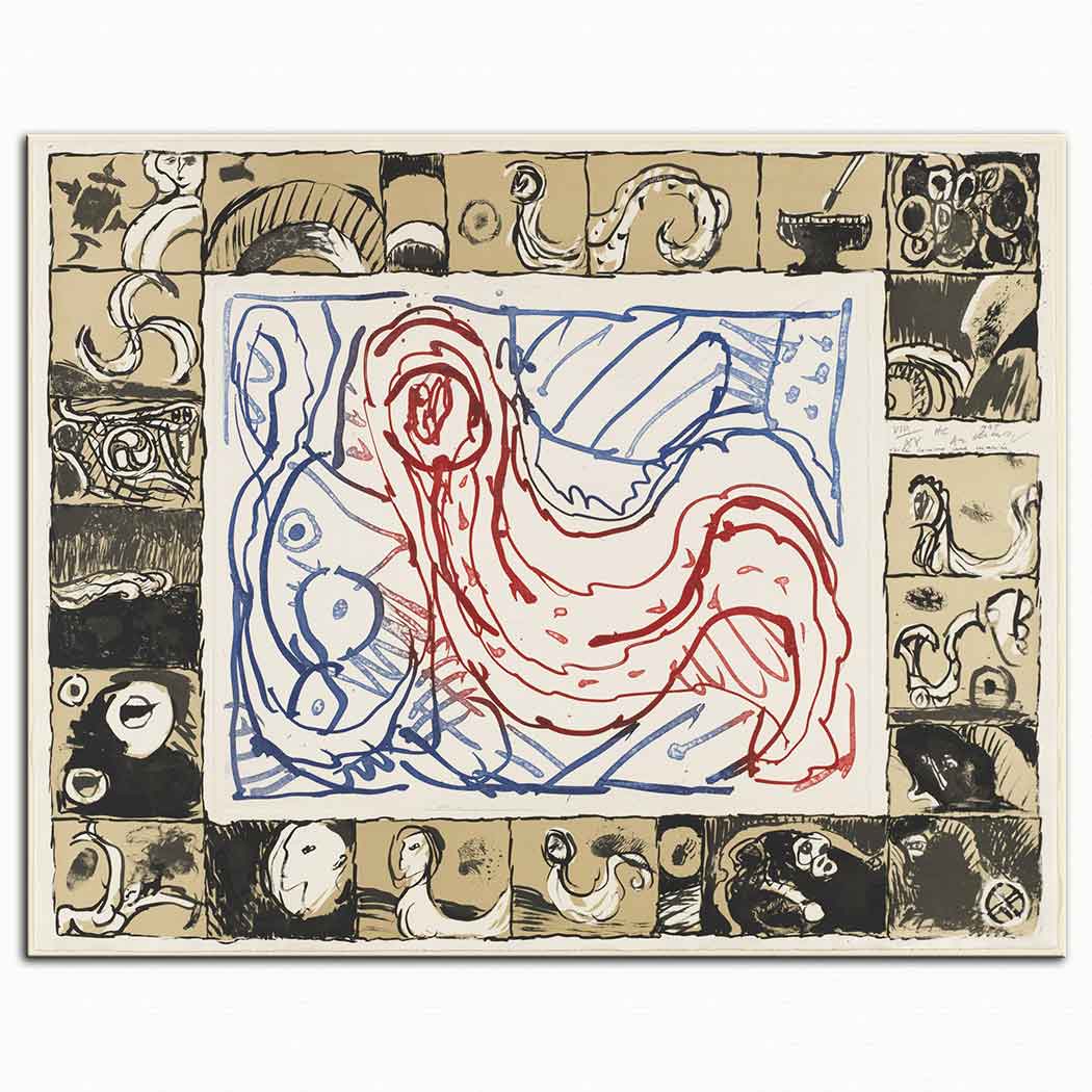 Pierre Alechinsky Biography and Paintings | Kalligone