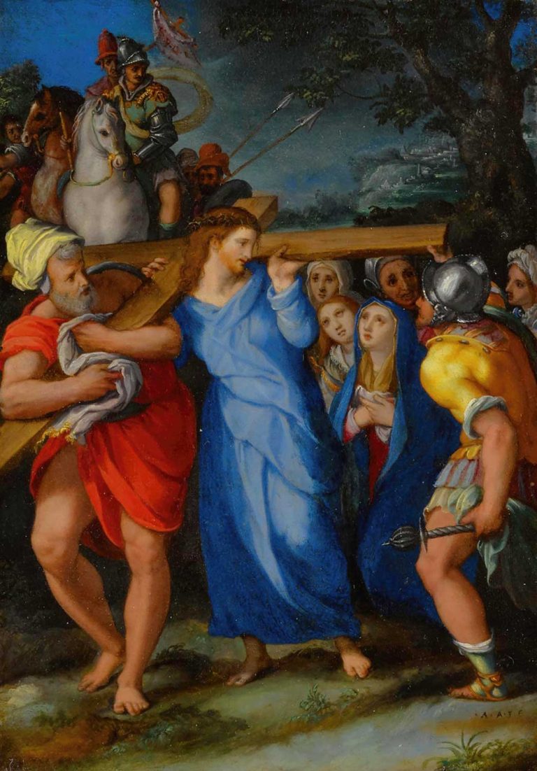 Christ Carrying the Cross by Alessandro Allori | Kalligone